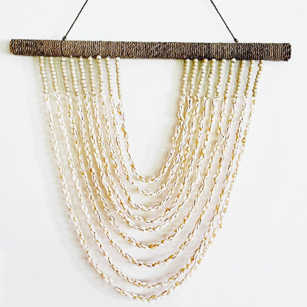 Cowrie Shell Wall Hanging – Sama Sama Noosa